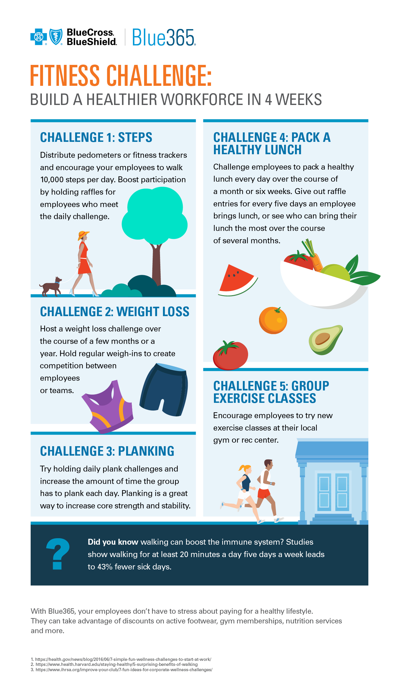 Fitness Challenge Build A Healthier Workforce Blue365 Deals